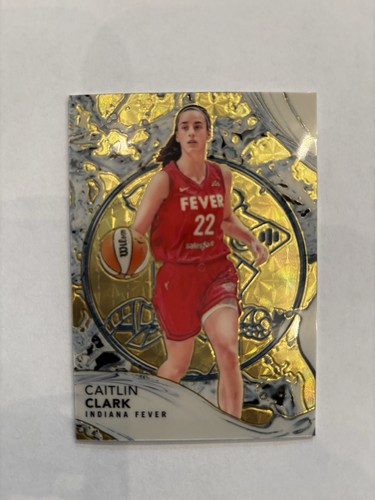 2025 Panini NSCC Silver Packs National Caitlin Clark Gold Vinyl Prizm ...