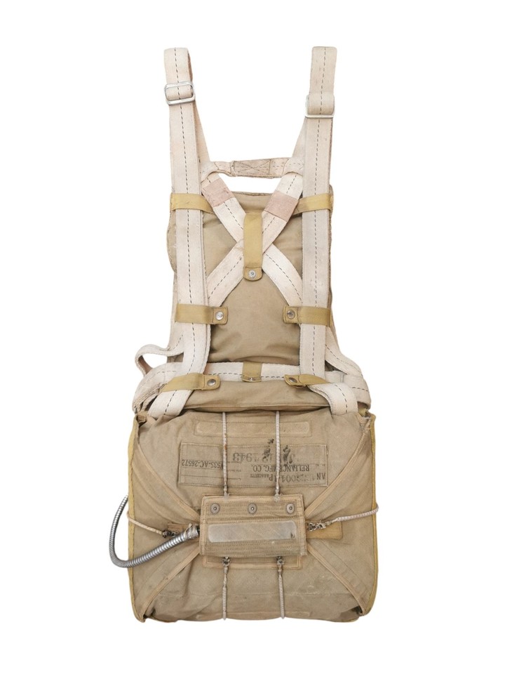 WW2 USAAF AN6510-1 SEAT PARACHUTE HARNESS ASSEMBLY | eBay UK