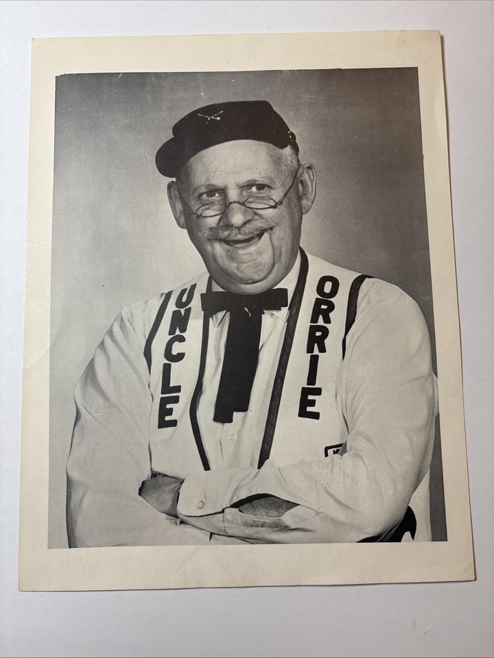 Uncle Orrie/Nosey The Clown 1950s TV Host. Photos & Schedule. WHIO-TV ...