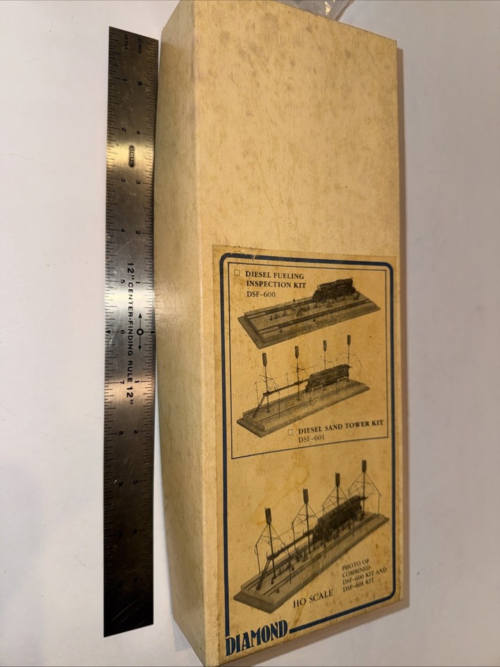 HO New/Old Brass and Diecast Diamond Scale Diesel Sand Tower Kit DSF ...