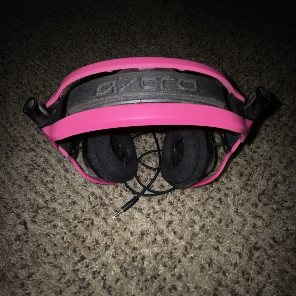 OG PINK 2013 ASTRO A40 NEON COLLECTION WIRED HEADSET SUPER RARE! (no ...