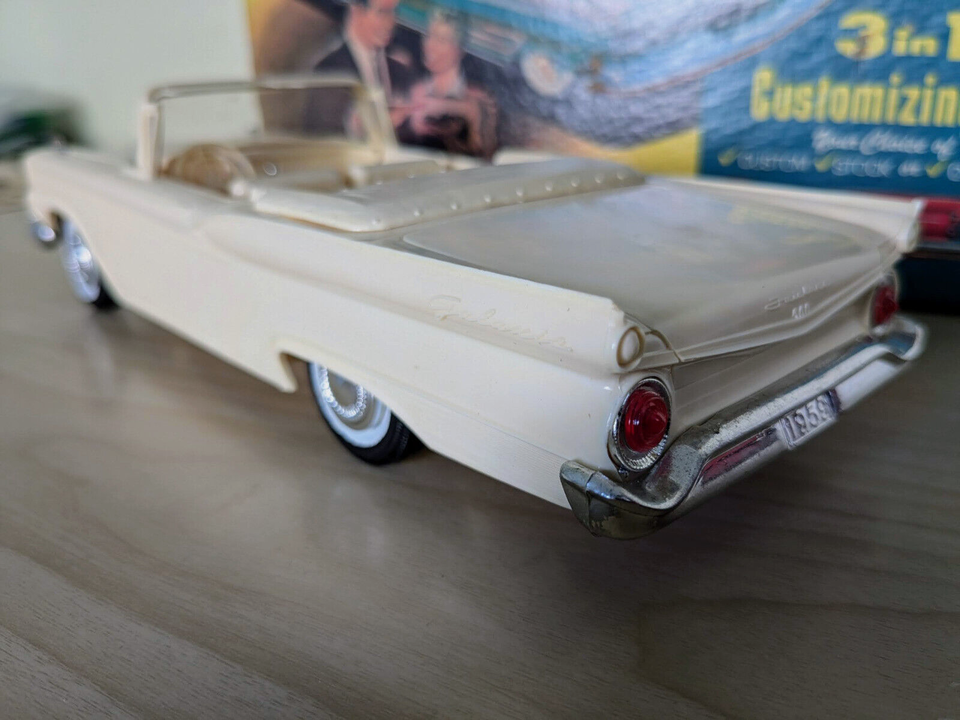 ULTRA RARE! *ORIGINAL VINTAGE AMT 1959 FORD GALAXIE CONV KIT *SUPER ...