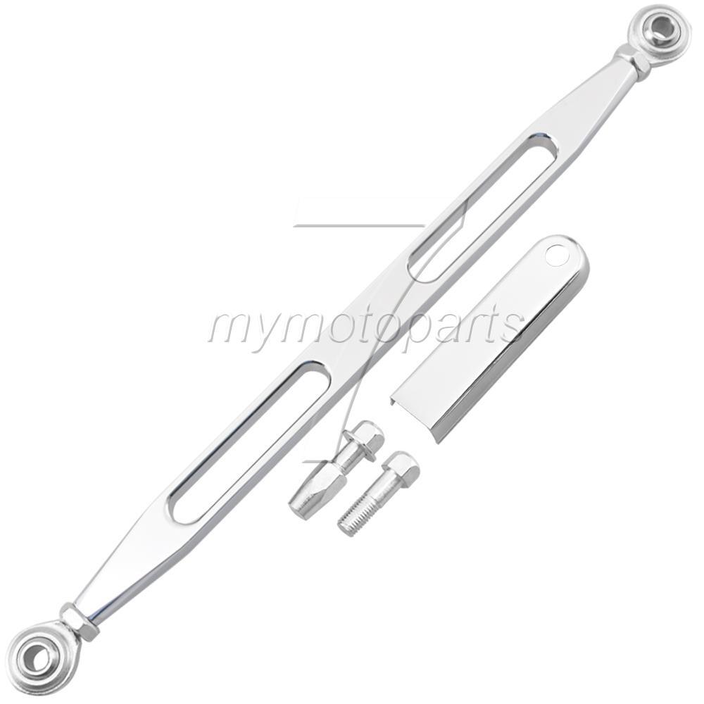 Chrome Slotted Shift Linkage Shifter for Harley Touring FLHT FLTR FLHR ...