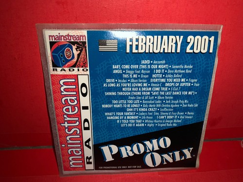 Promo Only - Mainstream Radio - February 2001 - Promo - CD | eBay