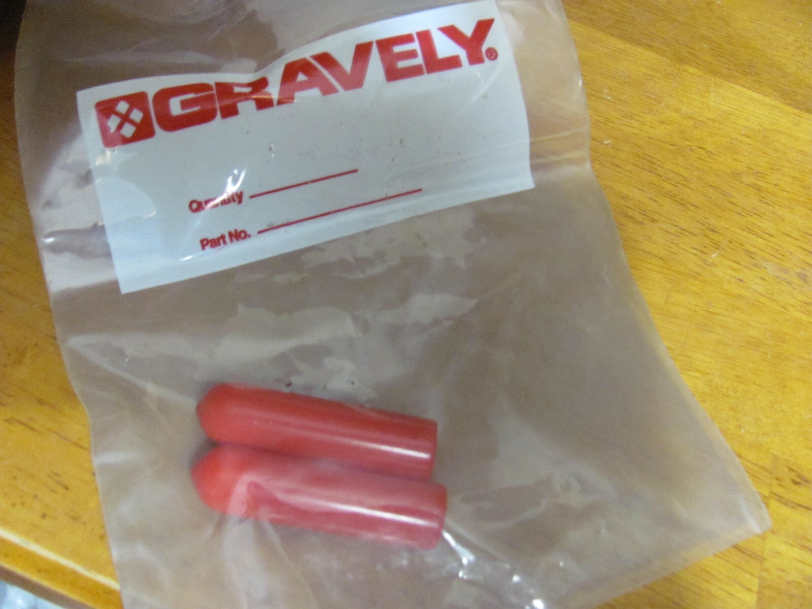 NOS Gravely 043192 43192 Brake Lock Lever Tips (Pack of 2) | eBay
