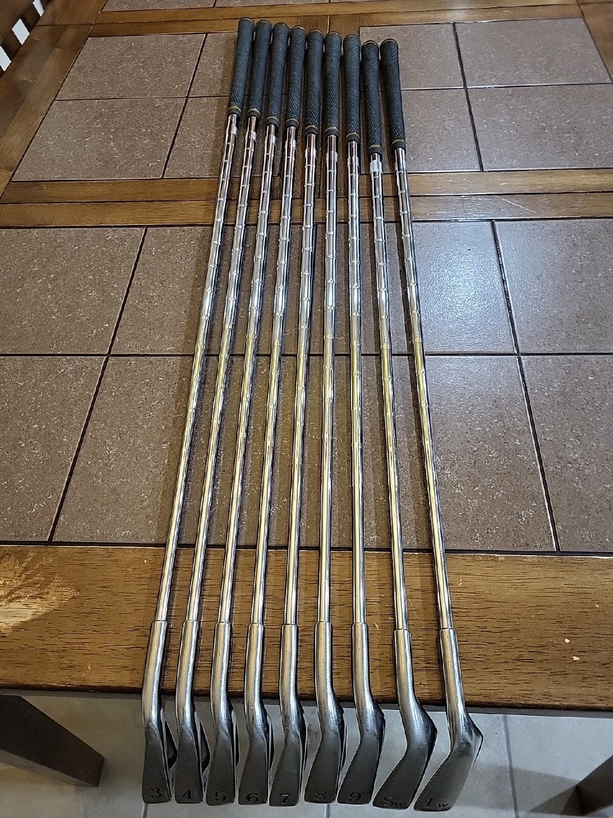 John Riley REPEATER 3-SW+LW Iron Set Riley Power Tip Steel Stiff ...