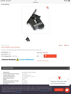 Hawkeye 608 175A Digital Adj. Current SwitchDELETE NO LONGER AVAILABLE ...