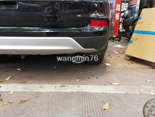 For 13-18 Subaru XV Crosstrek Stainless Steel Rear Exhaust Muffler Tip ...