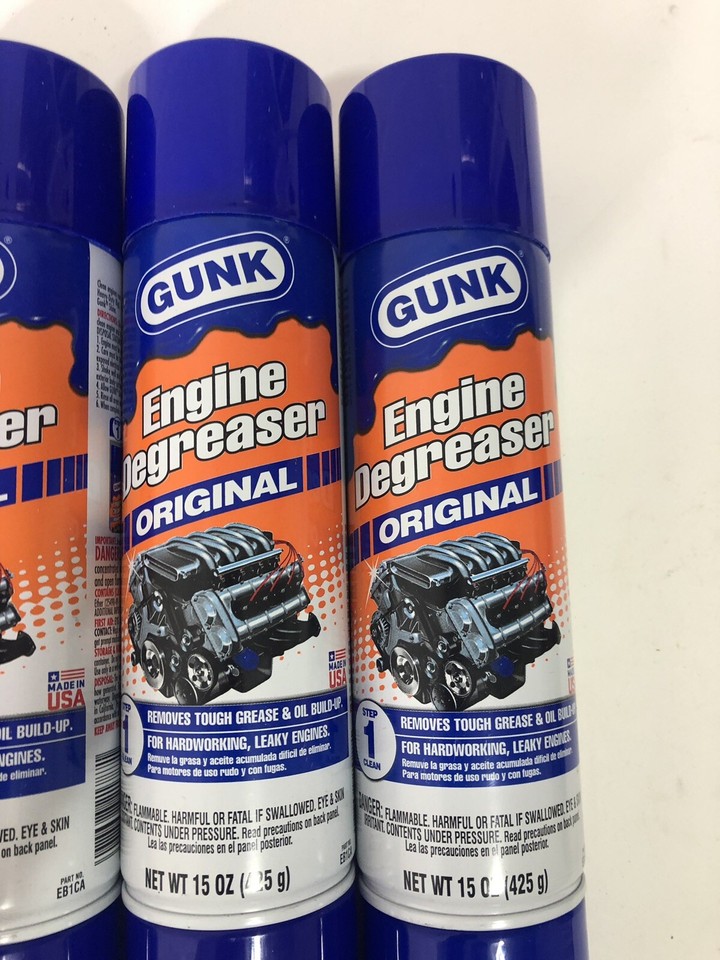 4 Gunk EB1 Engine Degreaser~Original~Removes Tough Grease & Oil Build ...