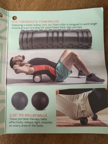 Nizoni 5-in-1 Deep Tissue Foam Roller Set W/Shoulder Tote Bag Brand New | eBay