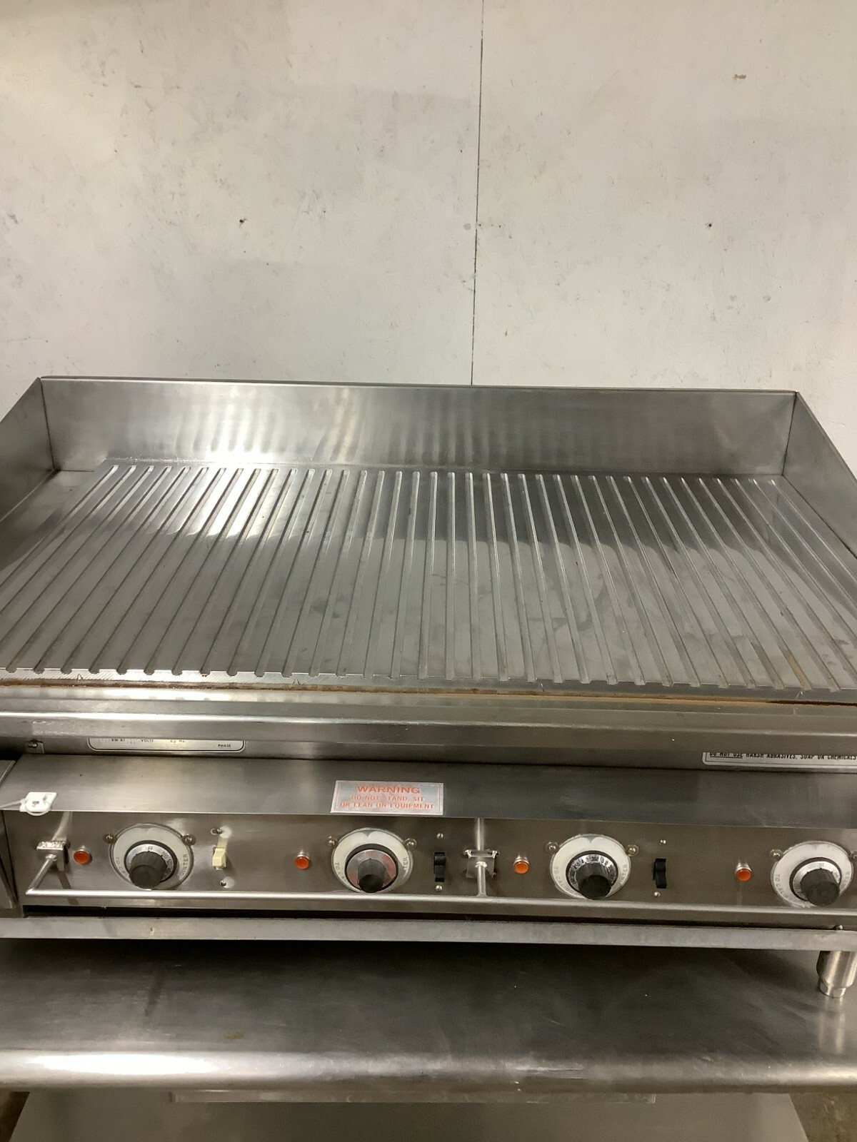 GRIDDLE KEATING 42FLDE MIRACLEAN GRILL 3PH 208/240 Tested | eBay