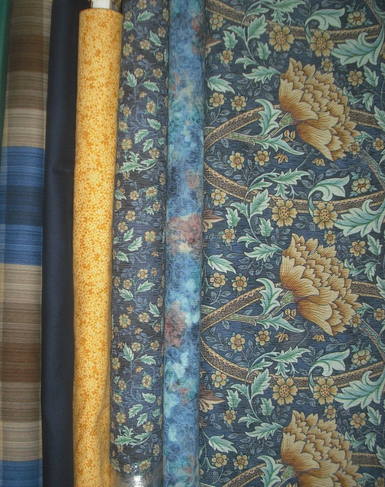 CHELSEA QUILT FABRIC KIT in Blue Colorway - 38" x 38" Yuko Hasegawa | eBay