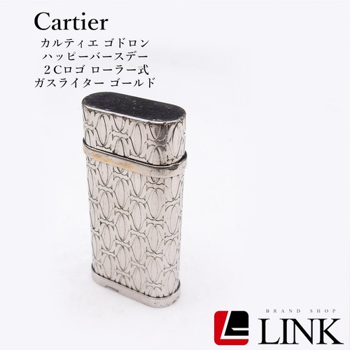 [Ignition OK] Cartier Gaudelon Happy Birthday 2C Logo Roller Gas ...