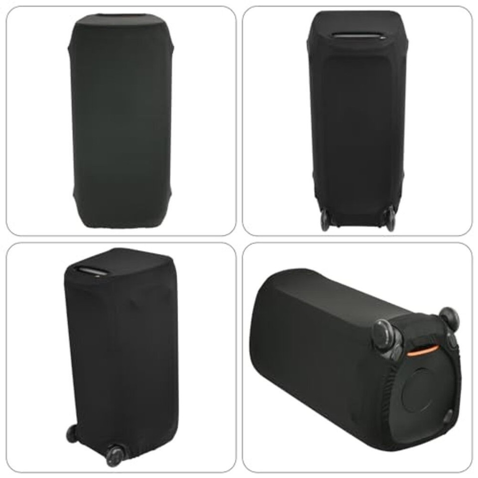 Speaker Dust Cover Soft Breathable Texture Handle Cutouts Wheel Cutouts ...