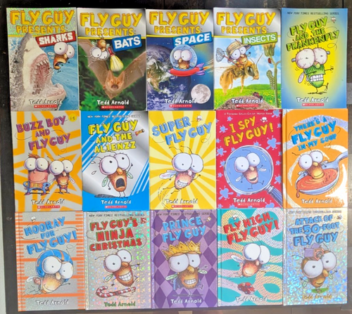 Fly Guy Presents Reader Books 15 Lot Children's Scholastic Readers Free ...
