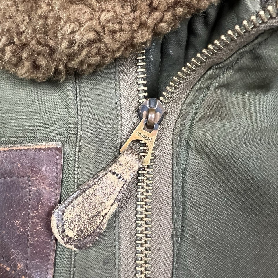 Vintage 40s WW2 USAAF B-15A Rough Wear Flight Bomber Jacket Mens 36 ...