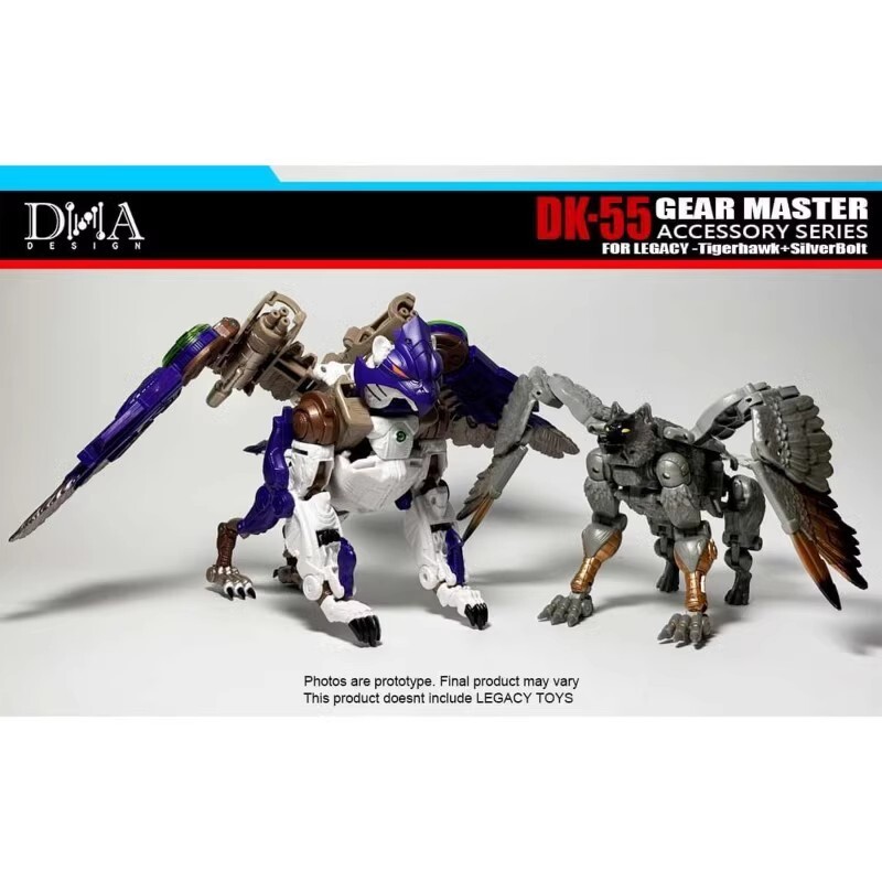 DNA DK-55 DK55 Upgrade Kit For Legacy United Tigerhawk Silverbolt WITH ...