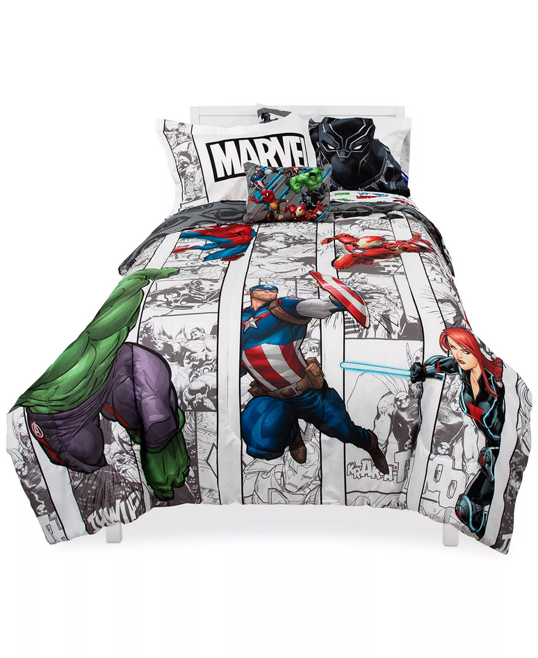 Marvel's Avengers Twin, Full & Queen Bed Sets - 6 & 8 Piece | eBay