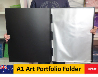 A1 Art Portfolio A1 A2 Folder Painting Storage Case Work Design Drawing ...
