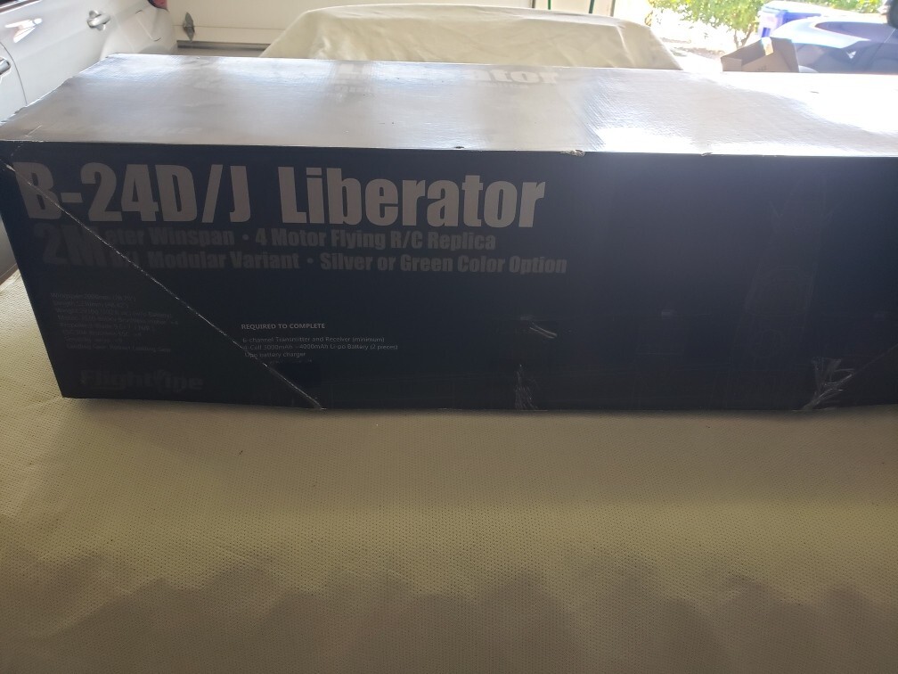 New FlightLine RC B-24 Liberator Bomber