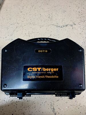 Transits & Theodolites - Cst Berger Dgt10