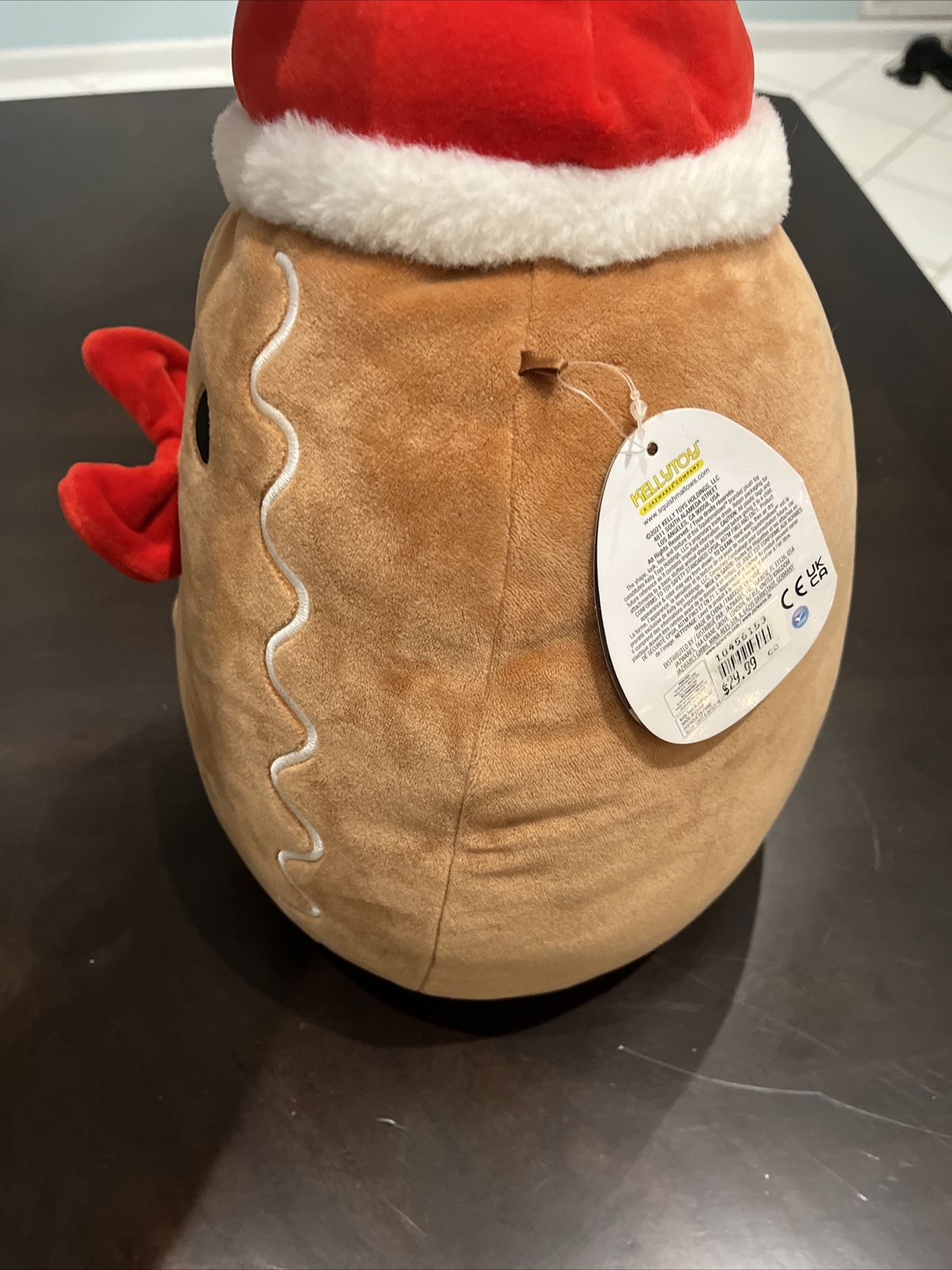 Squishmallows 12 Inch Jordan The Christmas Gingerbread Man Plush ...