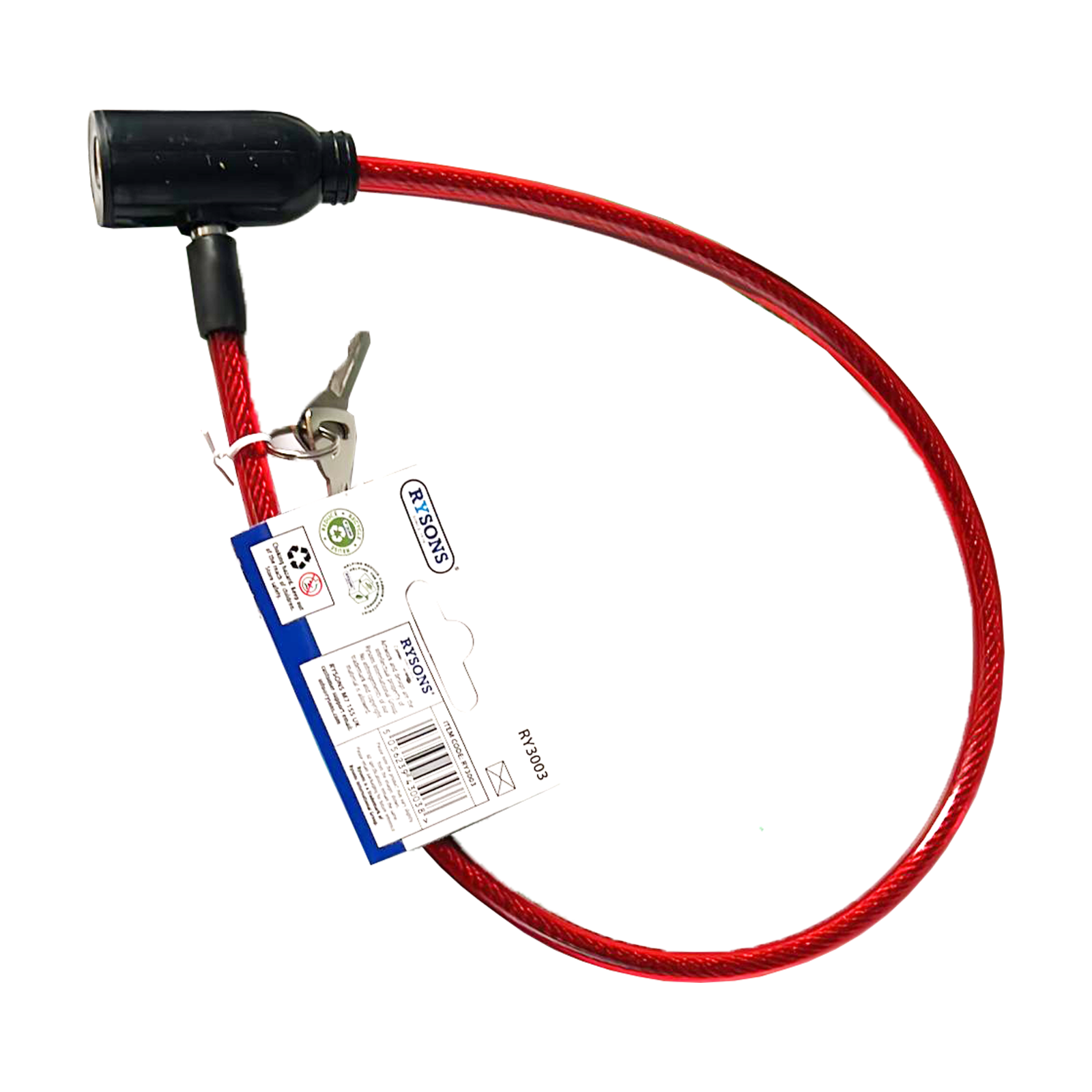 Bicycle Bike Cycle Spiral Steel Wire Cable Lock/Strong Security Chain ...