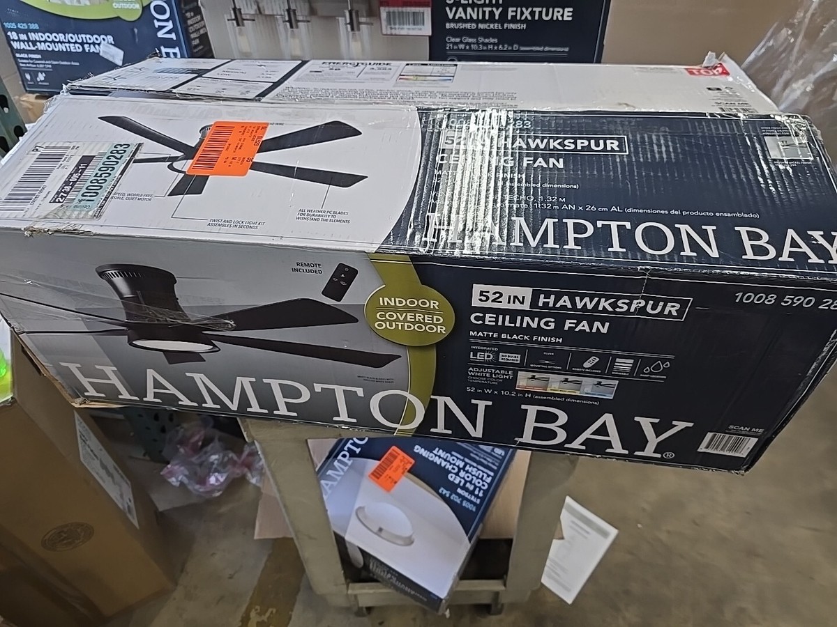 Hampton Bay Outdoor Ceiling Light