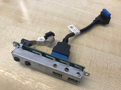 Dell Optiplex 7010 9010 USFF Front I/O USB Audio Panel Board + Cable ...