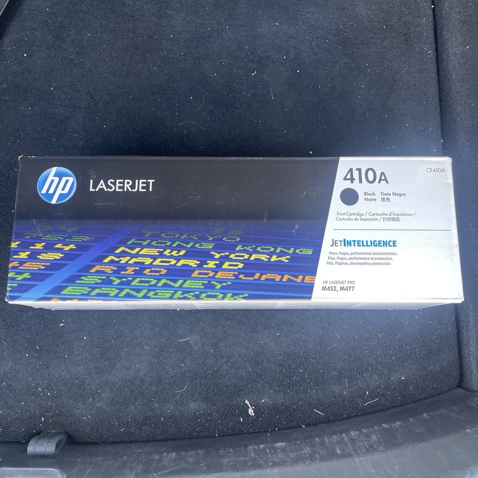 Genuine New HP 410A Black Toner Cartridge CF410A - Factory Sealed ...
