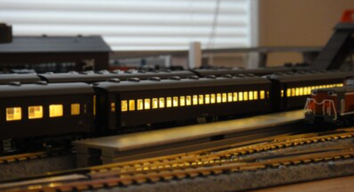 KATO N Scale 11-214 Train Interior LED Lighting Kit Indirect Lighting ...
