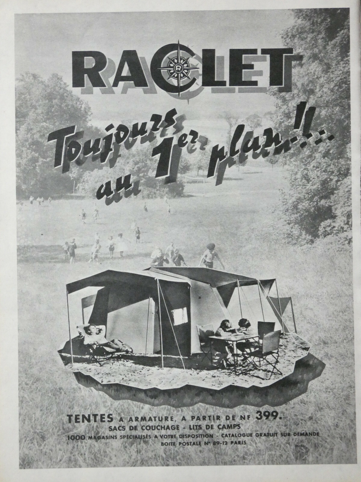 Tente Raclet d’occasion | Plus que 4 à -75%