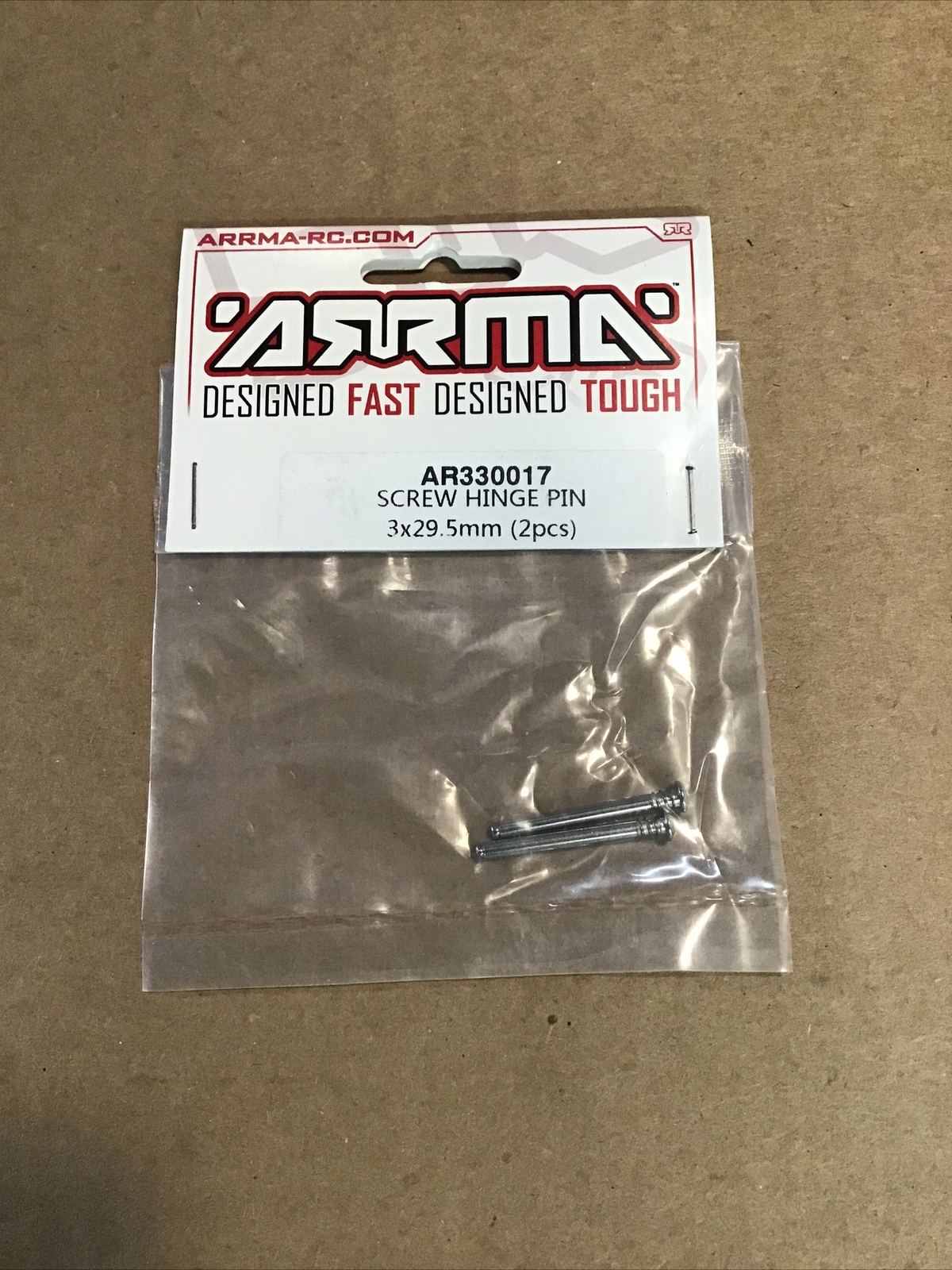 ARRMA Screw Hinge Pin 3x29.5mm (2) AR330017 | eBay