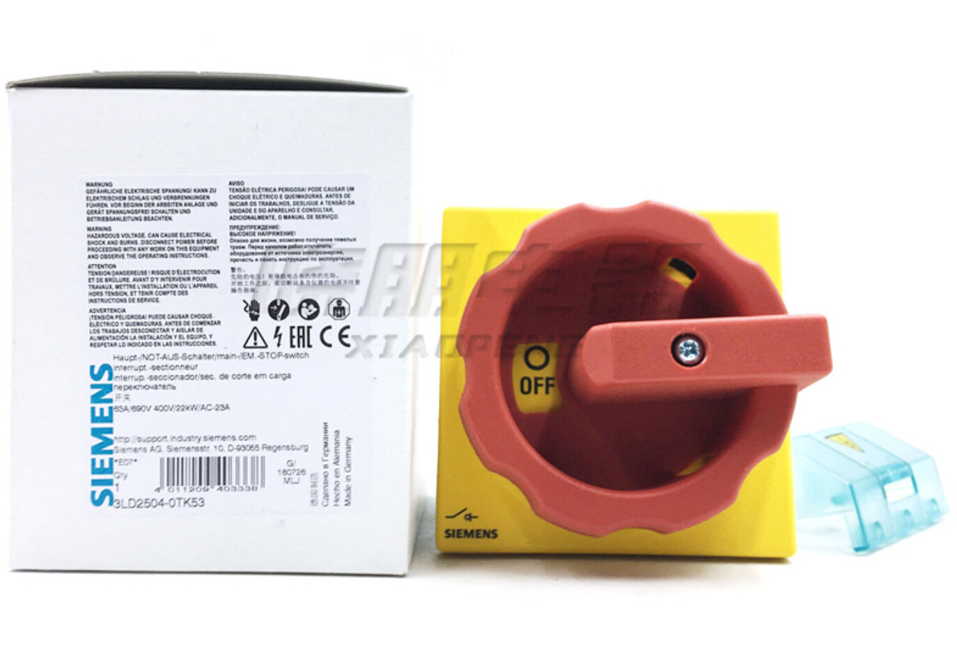 SIEMENS Emergency stop switch 3LD2504-0TK53 | eBay