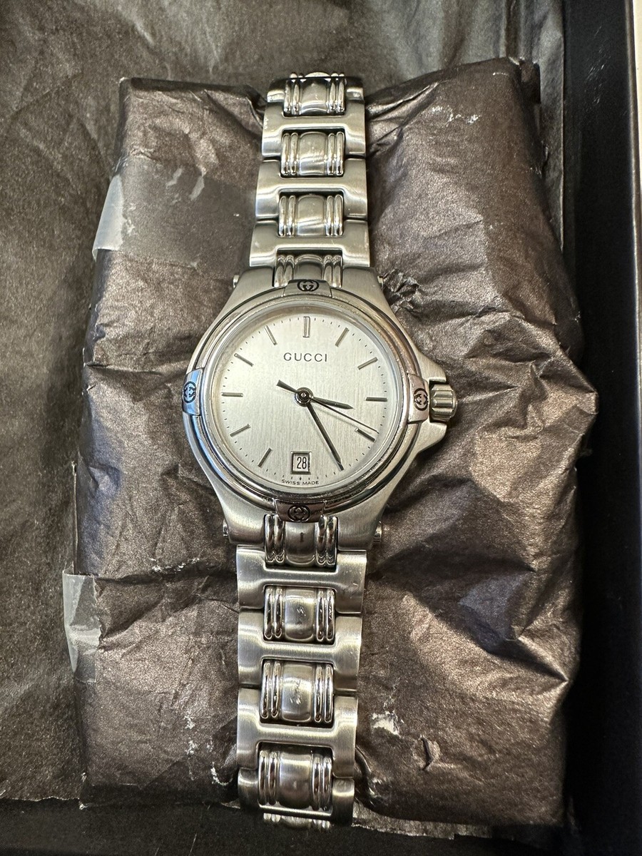 gucci womens watch stainless steel 9040L 26mm in Original gucci womens watch stainless steel 9040L 26mm in Original