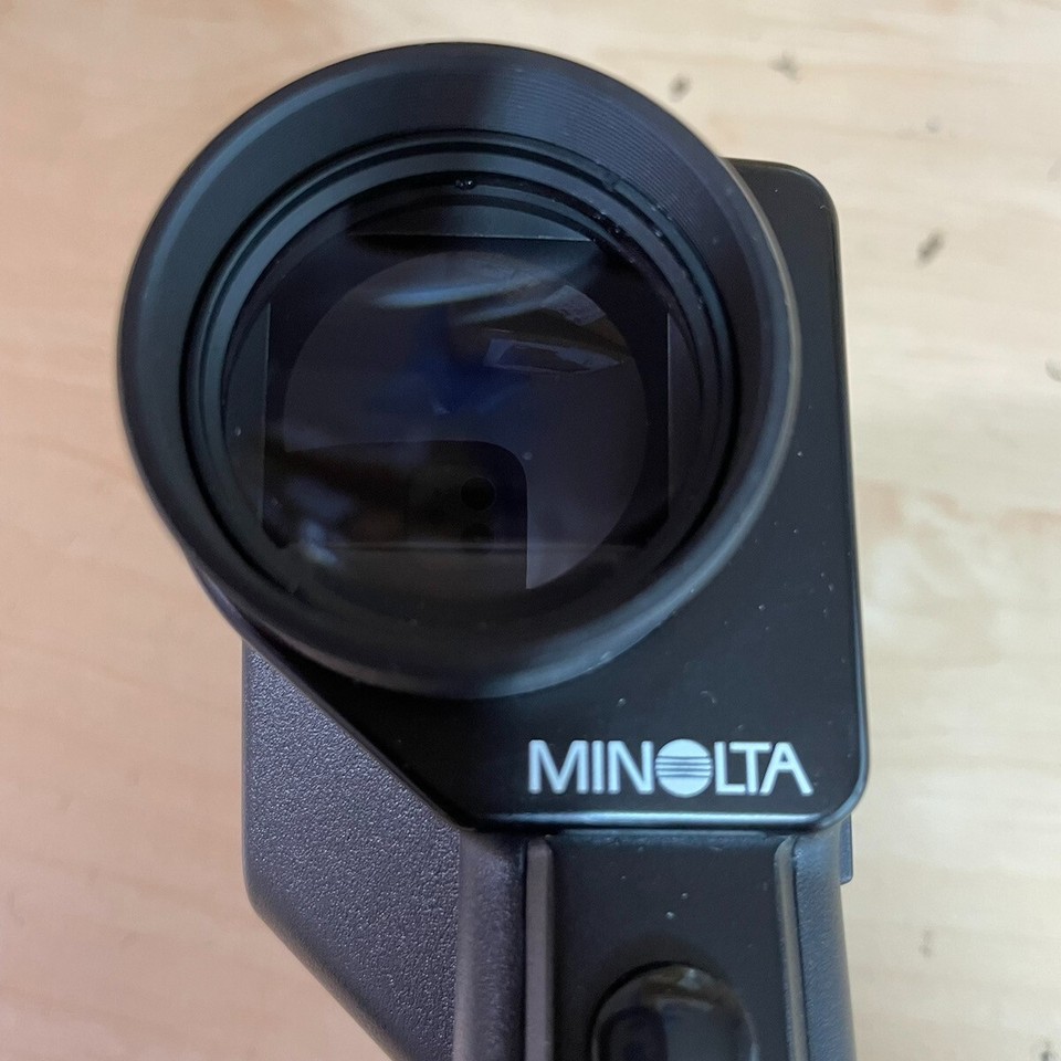 Minolta Spotmeter F Light Exposure Spot Meter Used | eBay