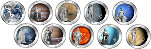 Cook Islands Solar System Planets set collection of 10 coins | eBay
