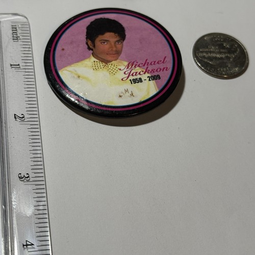 Michael Jackson Memorial Pinback Button 1958-2009 | eBay