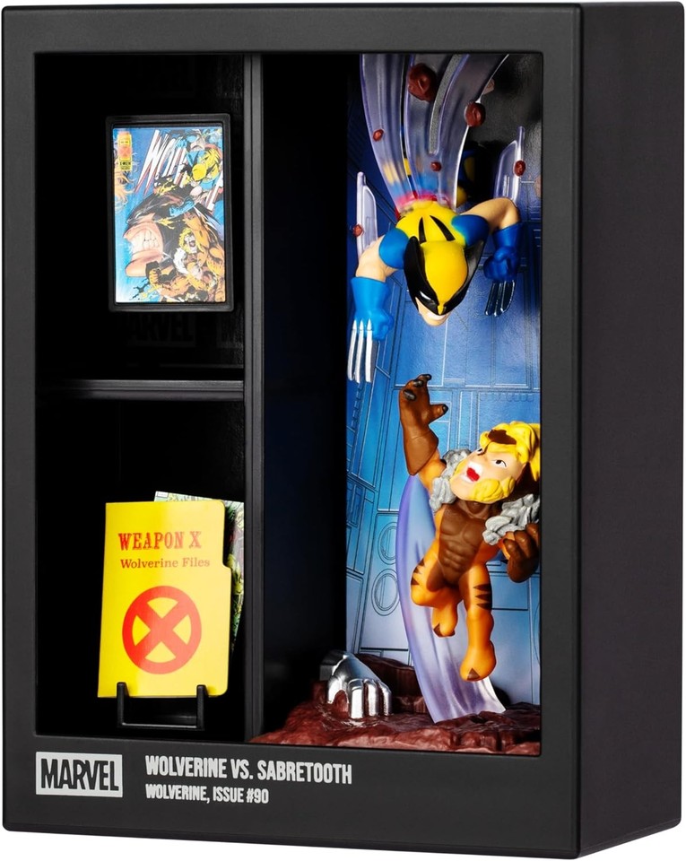 Fandrop MV01-Wolverine VS. Sabretooth, Combines A Displayable Diorama ...