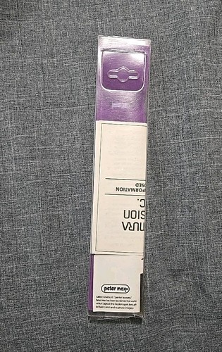 Vintage Peter Max Watch with Original Packaging Purple Band Square Face ...