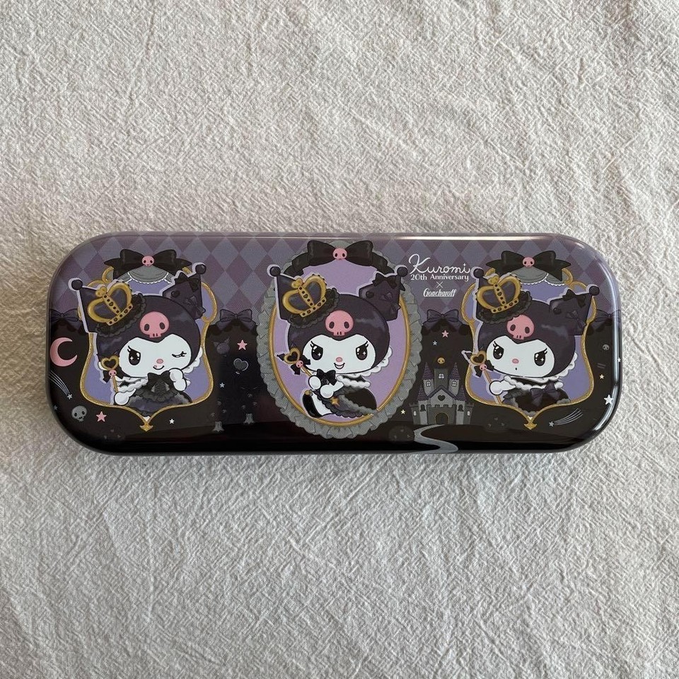 Kuromi & My Melody Pen Case Tin + Bag Set – Goncharoff 2025 Valentine Japan | eBay