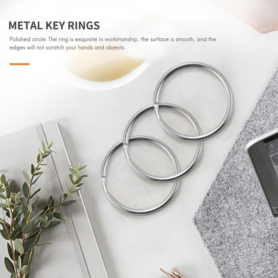 2X(100PCS, 1 Inch Key Open Key Metal Key Flat for Household Car9633 ...