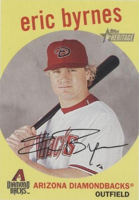 2008 Topps Heritage - Eric Byrnes #3 for sale online | eBay