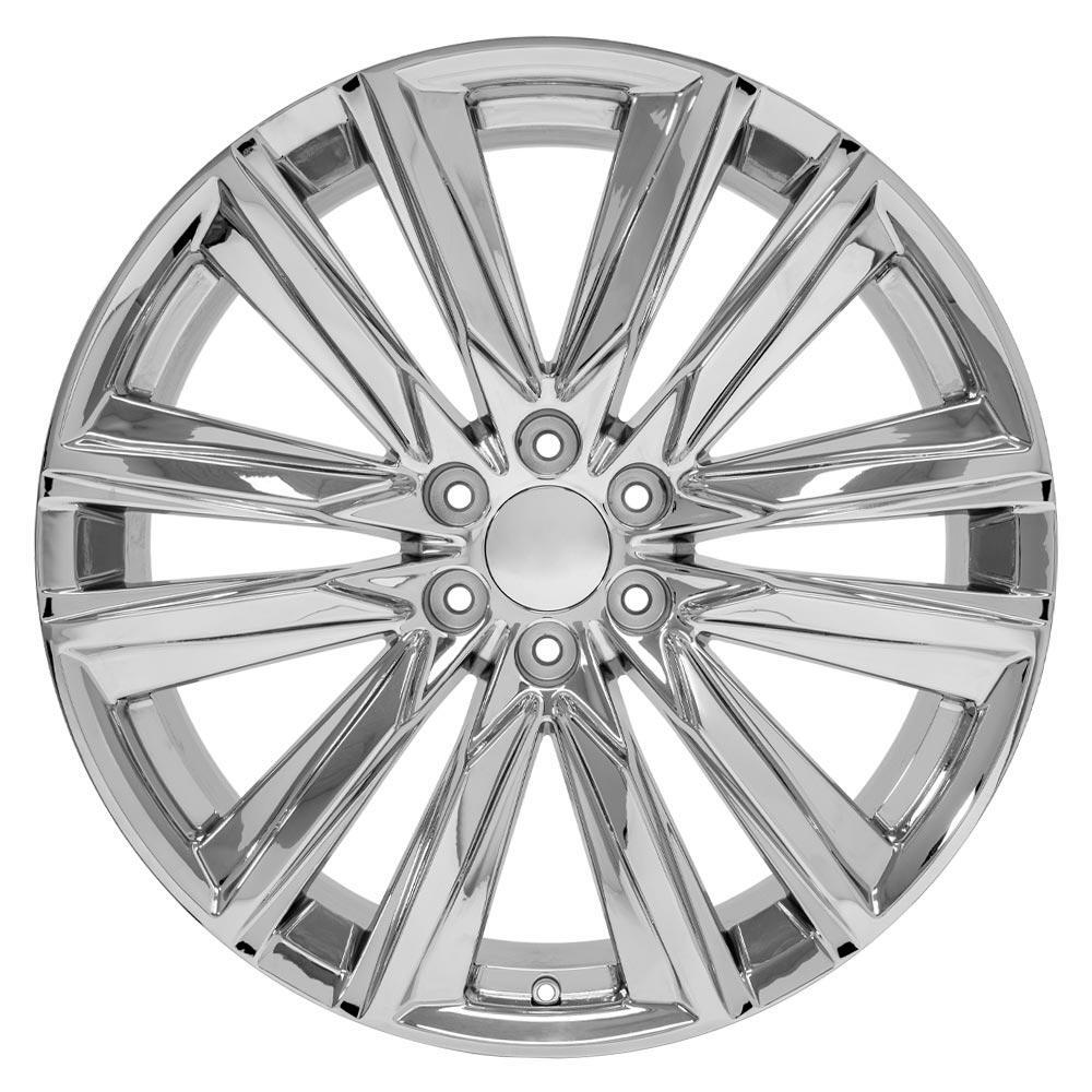 24 inch Chrome 4869 Rim Fit GMC Yukon Sierra Cadillac Escalade | eBay
