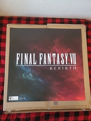 Final Fantasy VII Rebirth GameStop Promotional Poster | eBay