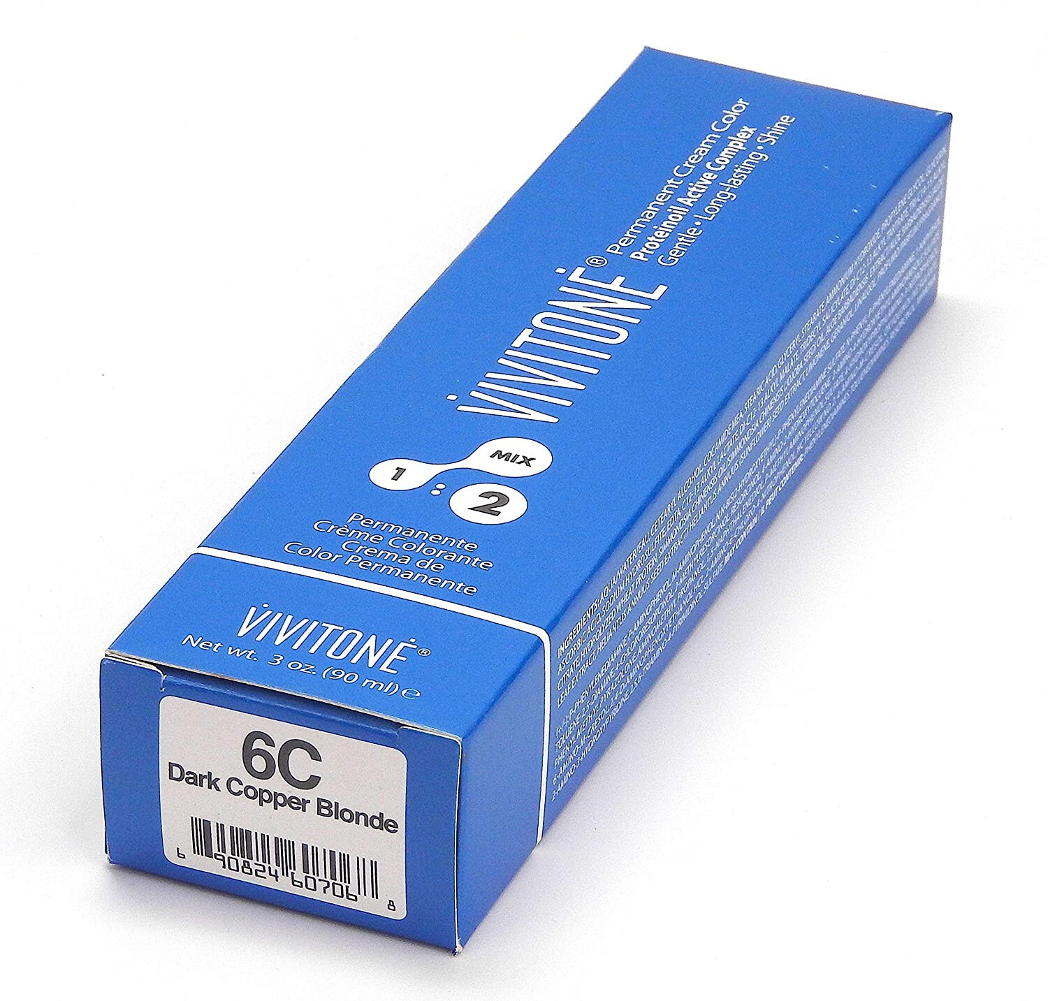 Vivitone Permanent Hair Color 6C - Dark Copper Blonde, 3 oz | eBay