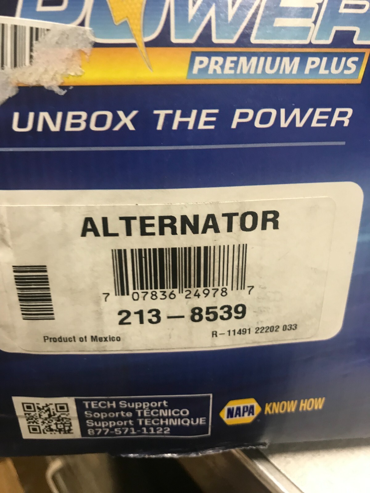 Napa Power Premium Plus Alternator Part #: RAY 2138539 | eBay