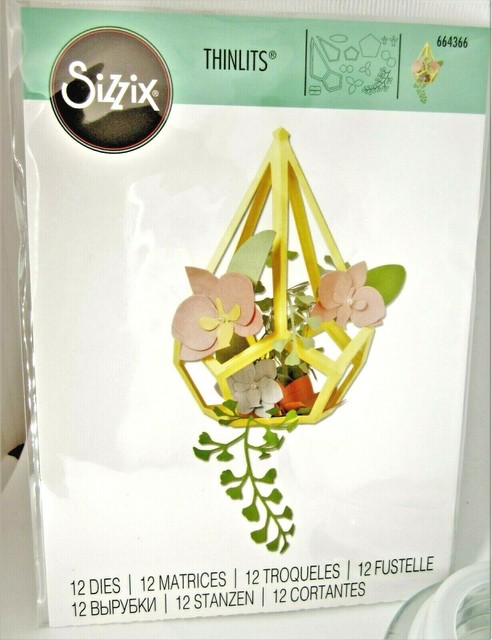 Sizzix Teardrop Terrarium Thinlits Die Set 12pk - 664366 for sale online | eBay
