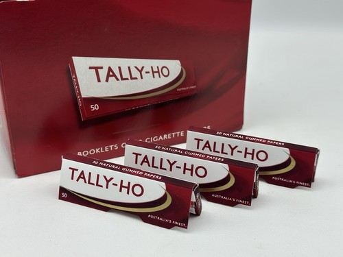 50 X Booklets Tally Ho Rolling Cigarette Papers 50 Books | eBay Australia