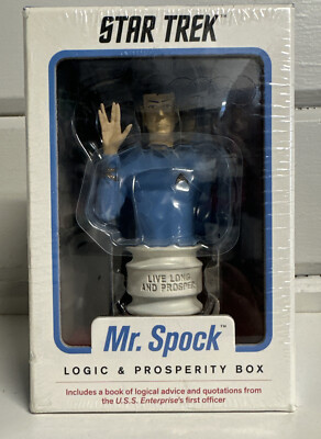 Star Trek Mr. Spock Logic & Prosperity Box - Chronicle Books Starlite ...